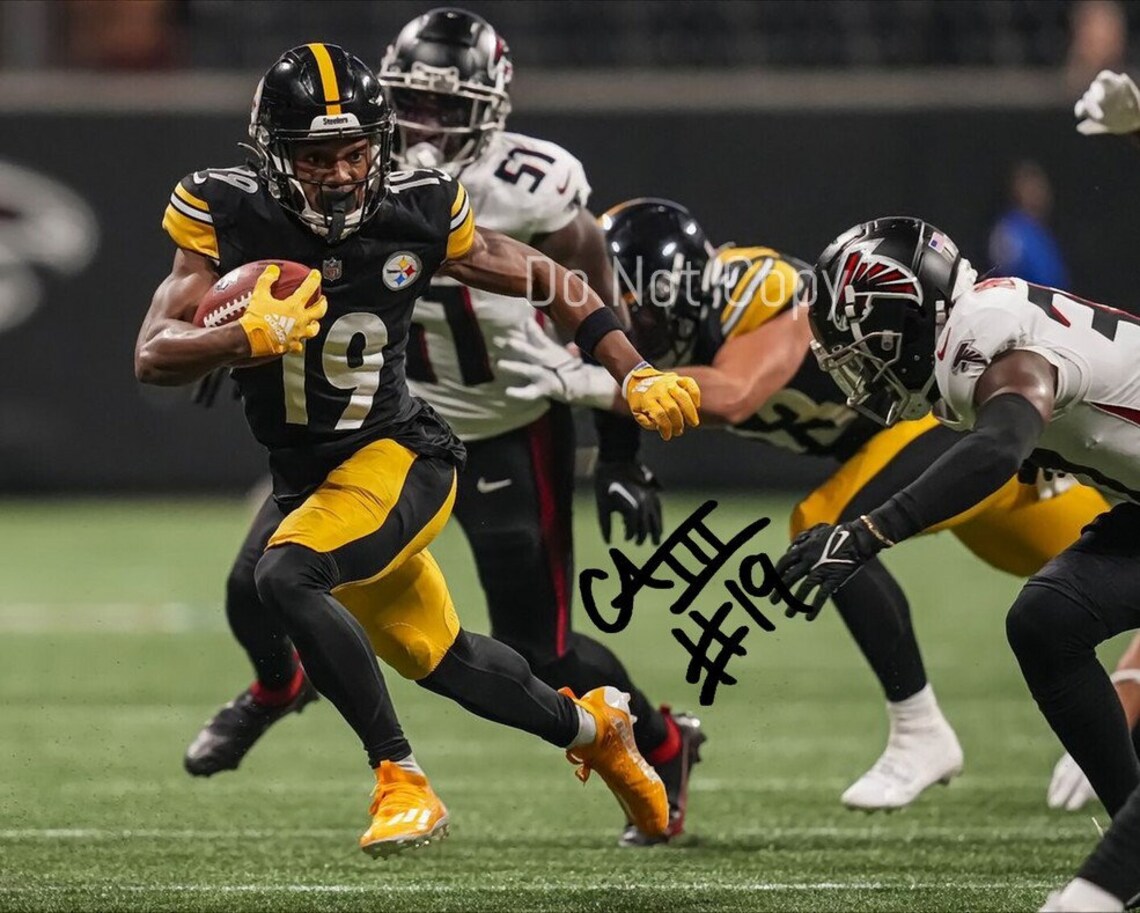 Calvin Austin III Signed Photo 8X10 Rp Autographed Picture Pittsburgh ...