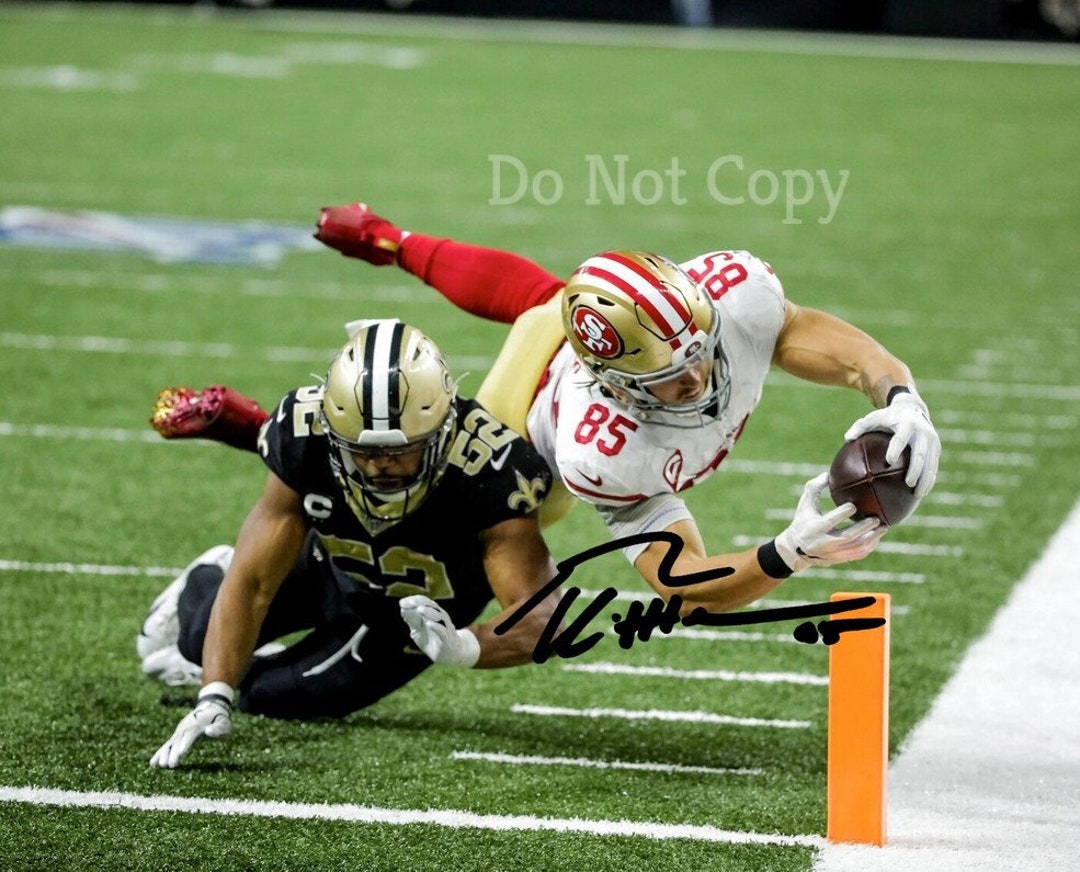 George Kittle Signed Photo 8X10 Rp Autographed Picture * San Francisco ...