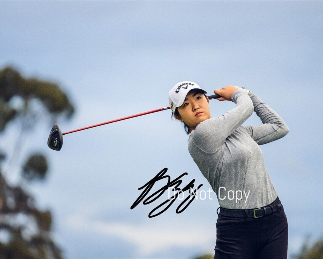 Rose Zhang Signed Photo 8X10 Rp Autographed Picture Women's Golf - Etsy