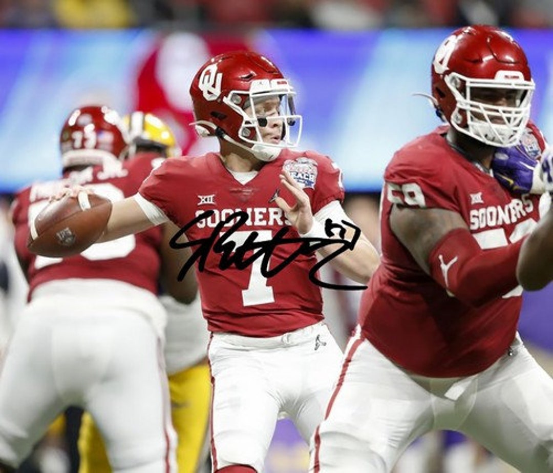 Spencer Rattler Signed Photo 8X10 Rp Autographed Oklahoma Sooners - Etsy