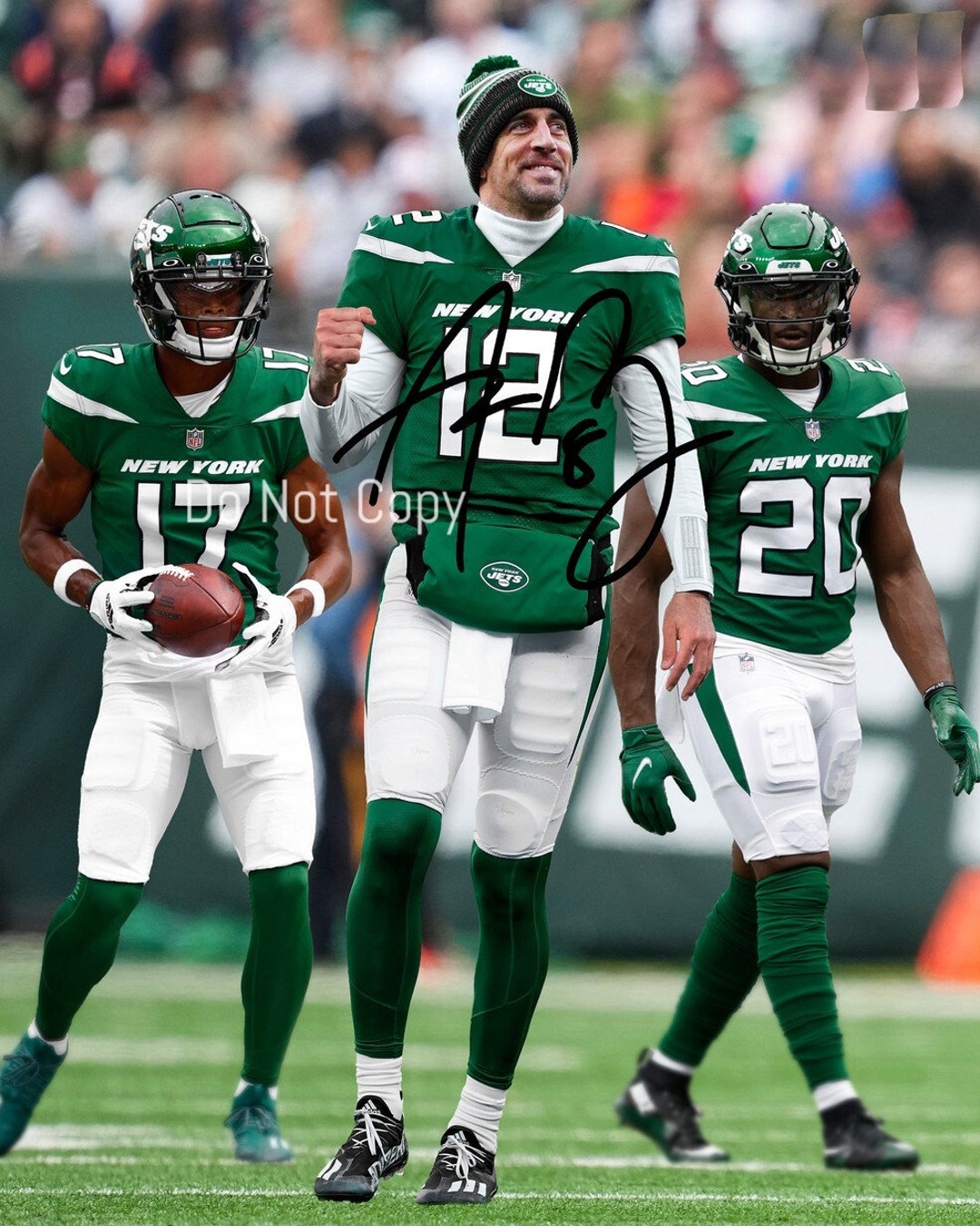 Aaron Rodgers Signed Promo Photo 8X10 Rp Autographed Picture New York ...