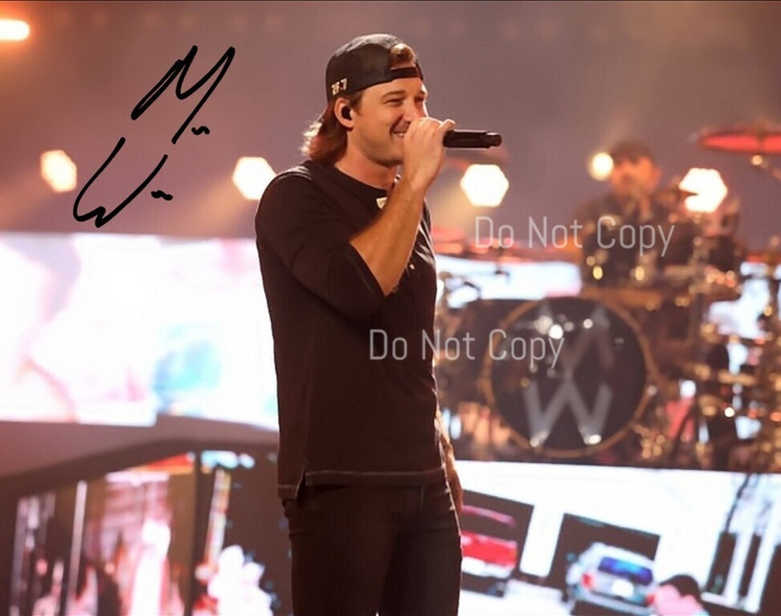 Morgan Wallen Signed Photo 8X10 Rp Autographed Picture One Thing at A ...