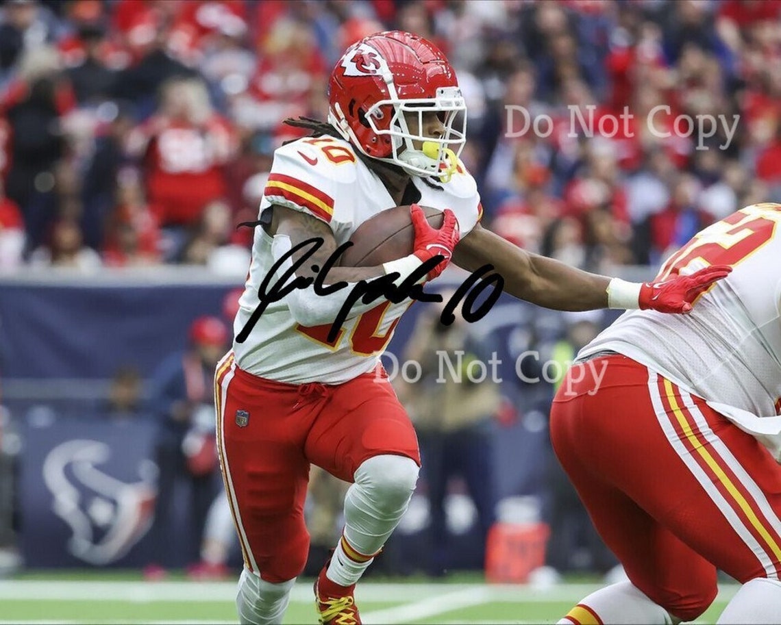 Isiah Pacheco Signed Photo 8X10 Rp Autographed Picture Kansas City ...