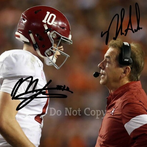 Nick Saban - Etsy