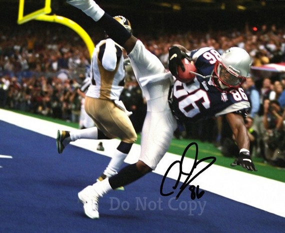 David Patten Signed Photo 8X10 Auto Autographed New England | Etsy