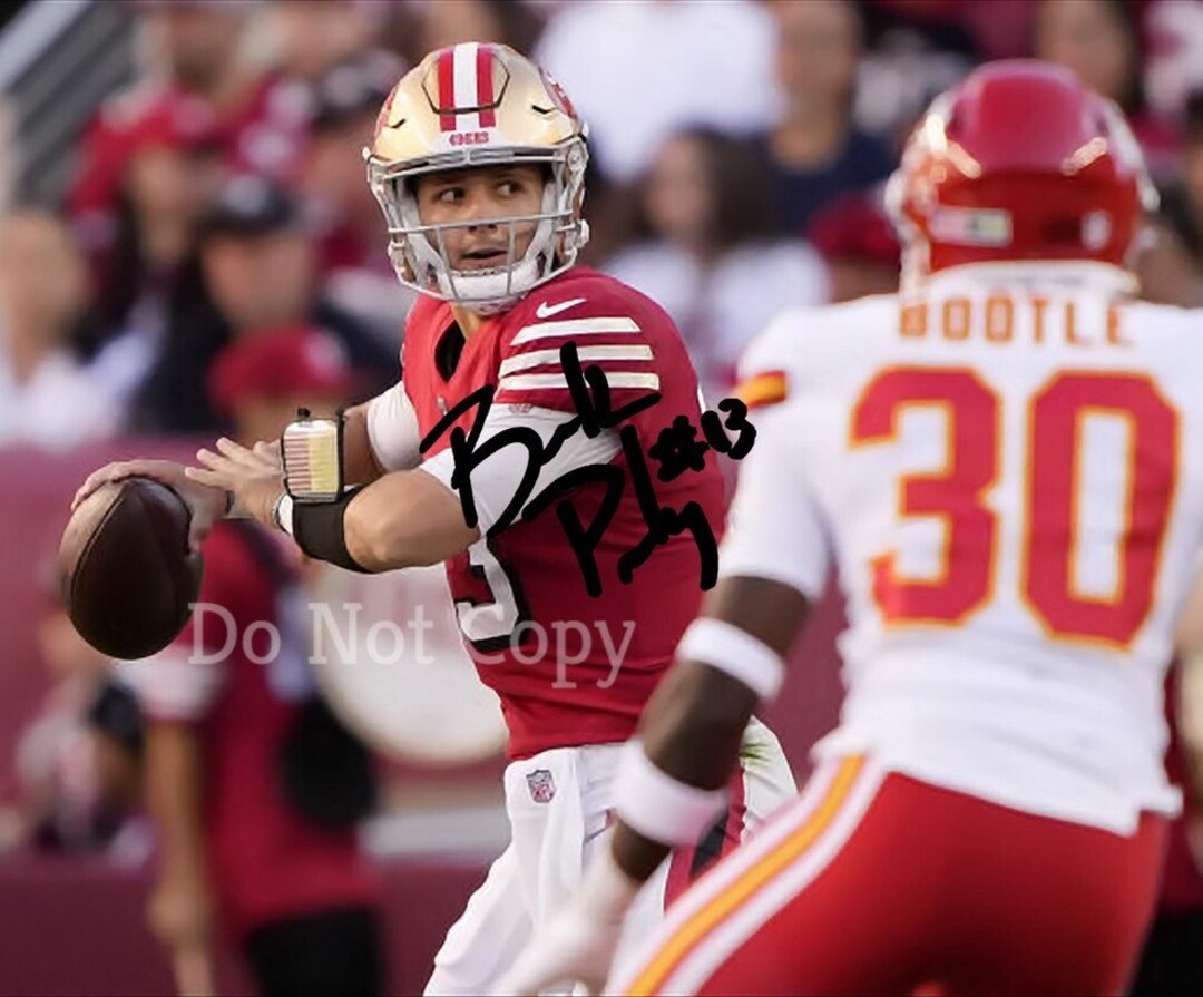 Brock Purdy Signed Photo 8X10 Rp Autographed Picture San Francisco ...
