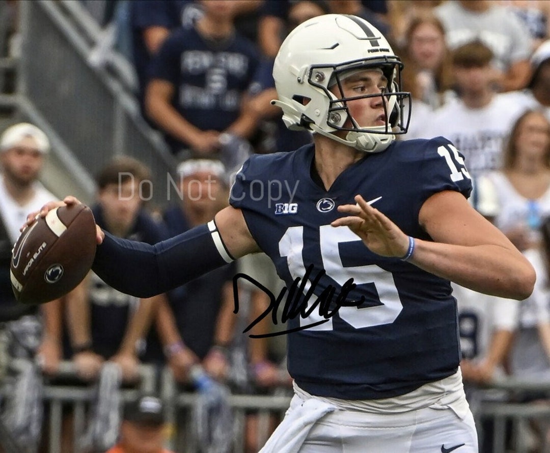 Drew Allar Signed Photo 8X10 Rp Autographed Picture Penn State Nittany ...