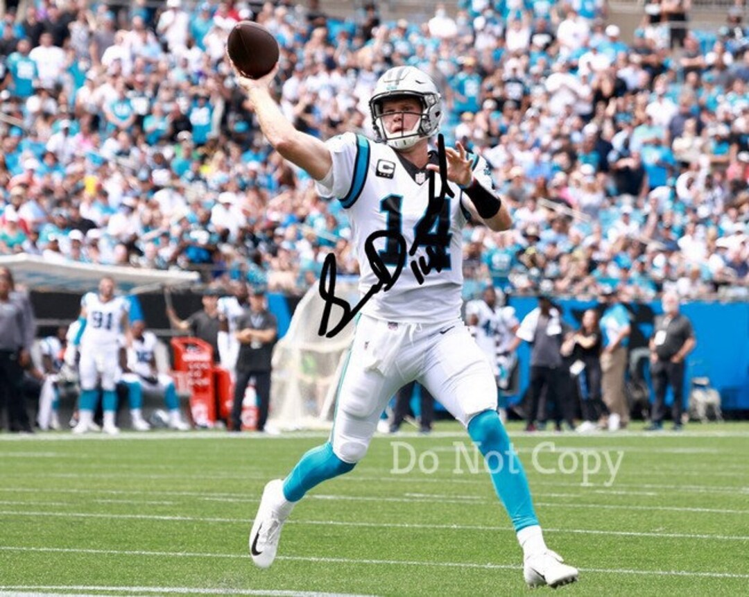 Sam Darnold Signed Photo 8X10 Rp Autographed Picture NFL Carolina ...