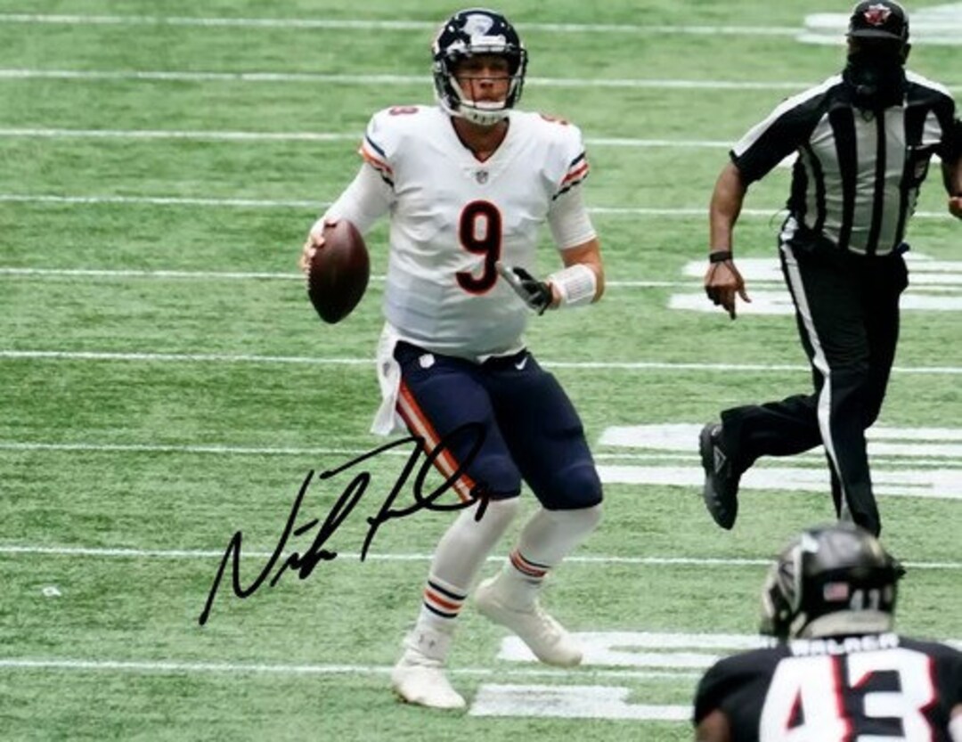 Nick Foles Signed Photo 8X10 Rp Autographed Chicago Bears NFL - Etsy