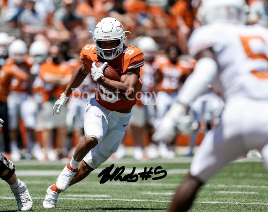 Bijon Robinson Signed Photo 8X10 Rp Autographed Texas Longhorns - Etsy