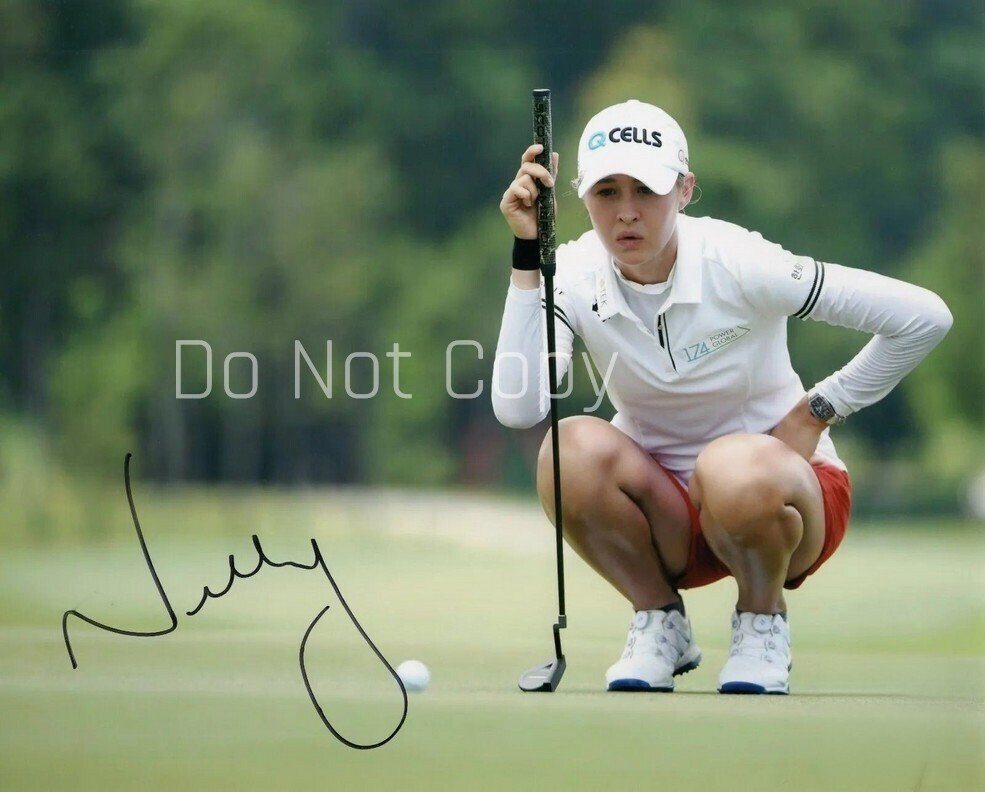 Nelly Korda Signed Photo 8X10 Rp Autographed Picture LPGA Olympic ...