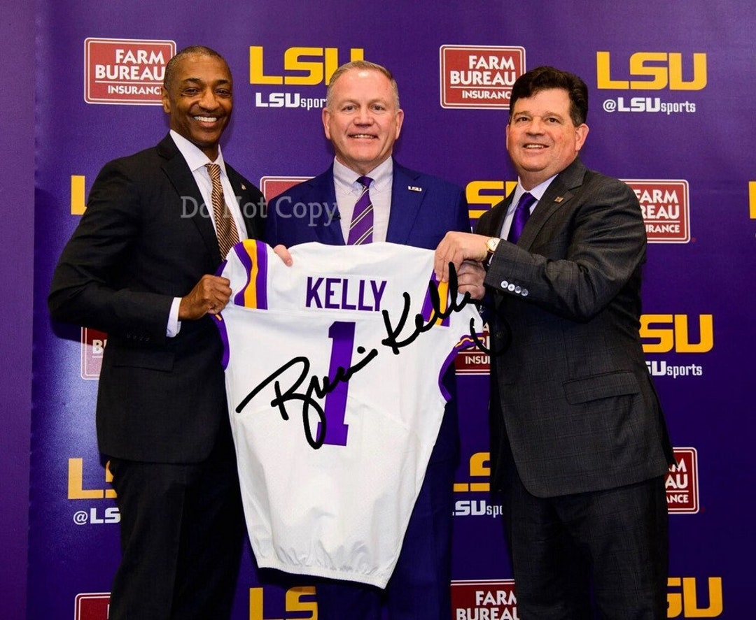 Brian Kelly Signed Photo 8X10 Rp Autographed Picture New LSU Tigers ...