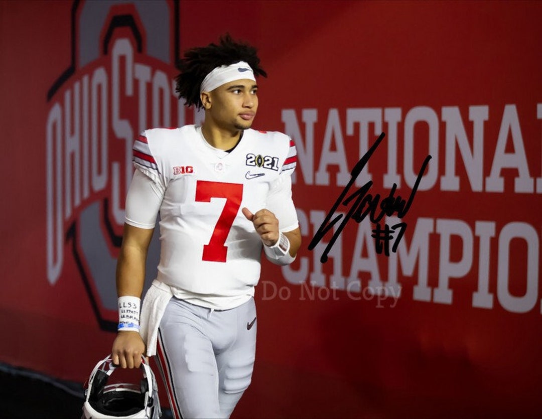 CJ Stroud Signed Photo 8X10 Auto Autographed C.J. Picture Ohio State ...