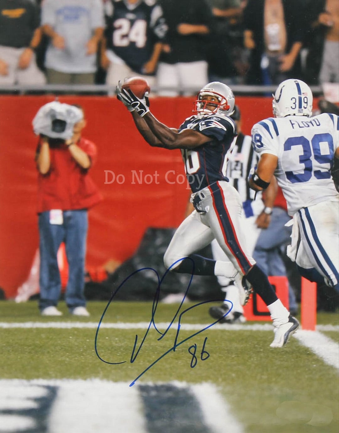David Patten Signed Photo 8X10 Rp Autographed Picture New England ...