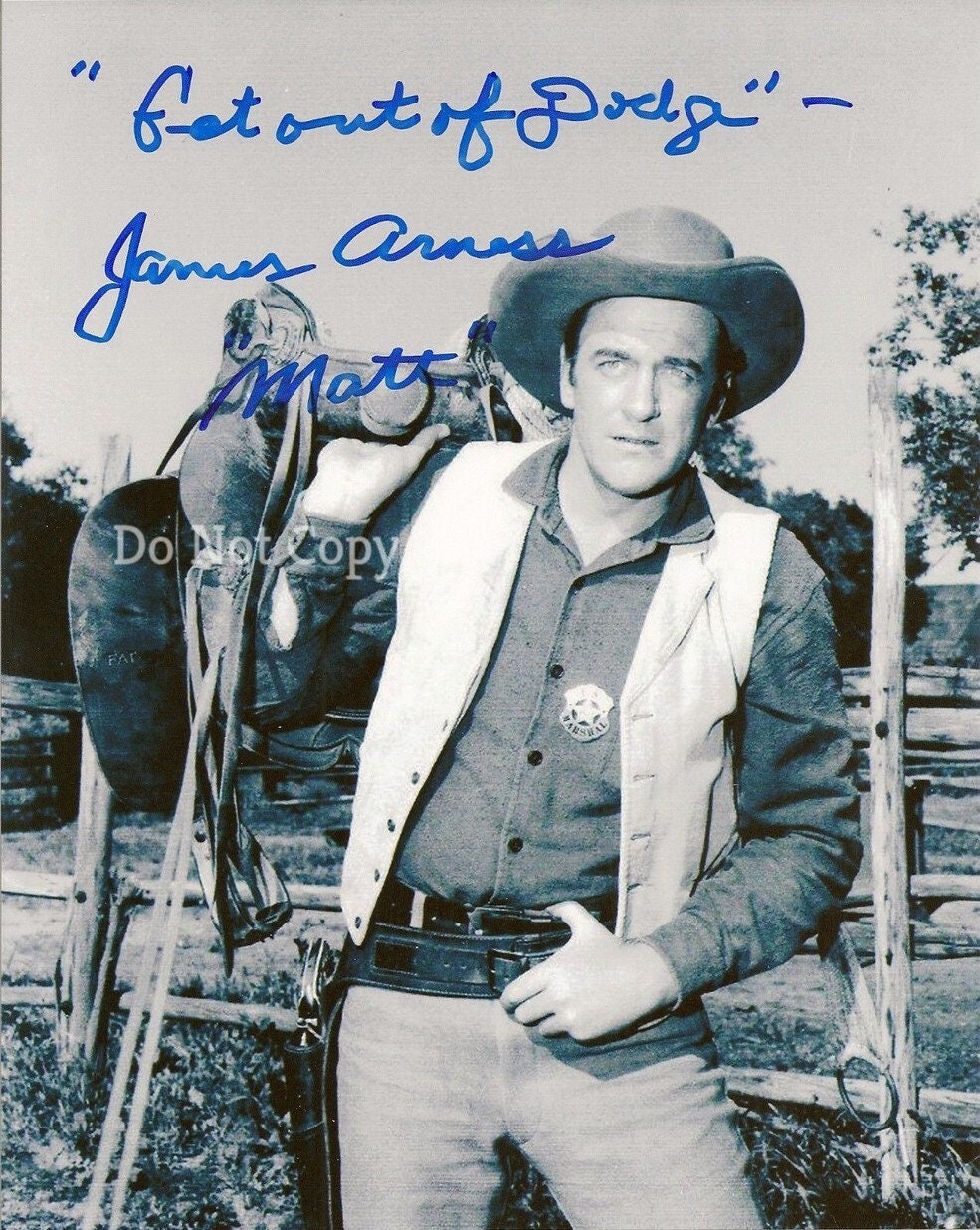 Jim James Arness Signed Photo 8X10 Rp Autographed Picture Gunsmoke - Etsy