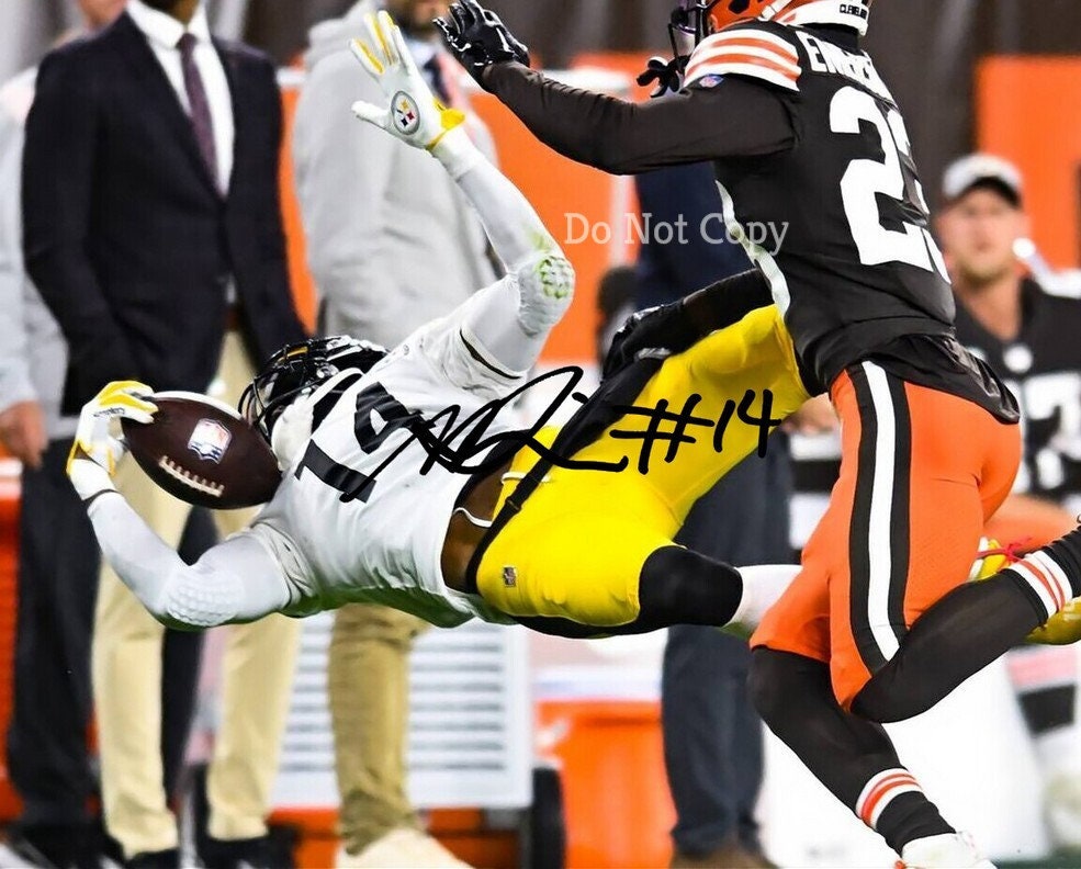 George Pickens Signed Photo 8X10 Rp Autographed Picture " the Catch ...