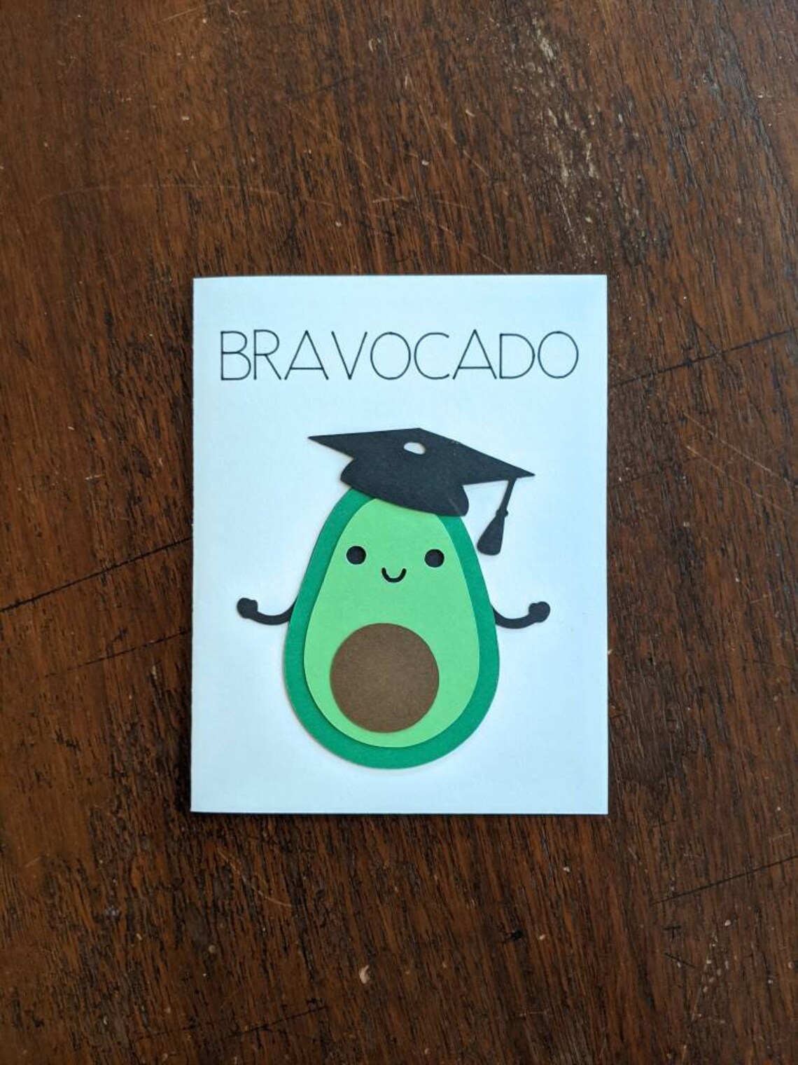Graduation Card - Bravocado - Animal Pun Greeting Card - Bravo Avocado ...