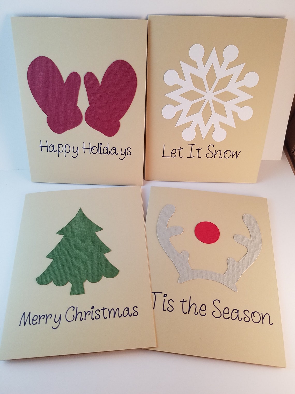 Christmas Cards Christmas Set of Cards Holiday Cards - Etsy