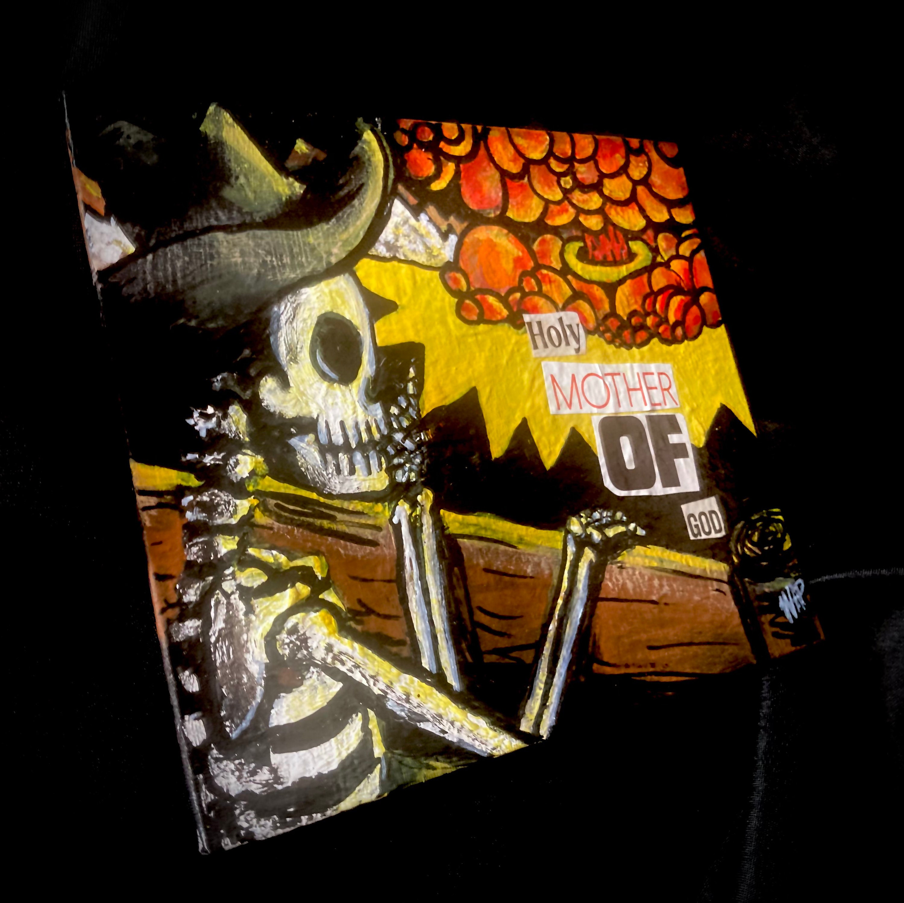 Holy Mother Doomsday Art Mushroom Cloud Painting - Etsy