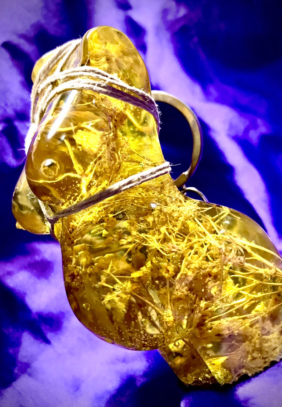 Floral Shibari Goddess Yellow Flower Filled Pregnant Woman - Etsy