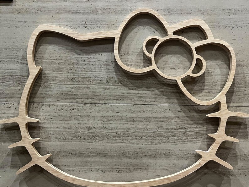 Hello Kitty Sign, Valentine Gift, Hello Kitty Gift, Hello Kitty Bedroom ...