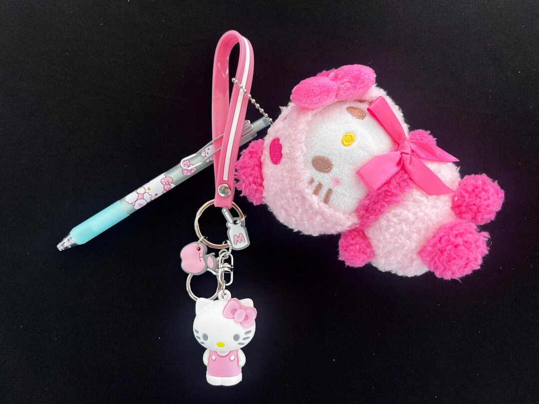 Hello Kitty Keychain, Sanrio Keychain, Sanrio Pen, My Melody Keychain ...