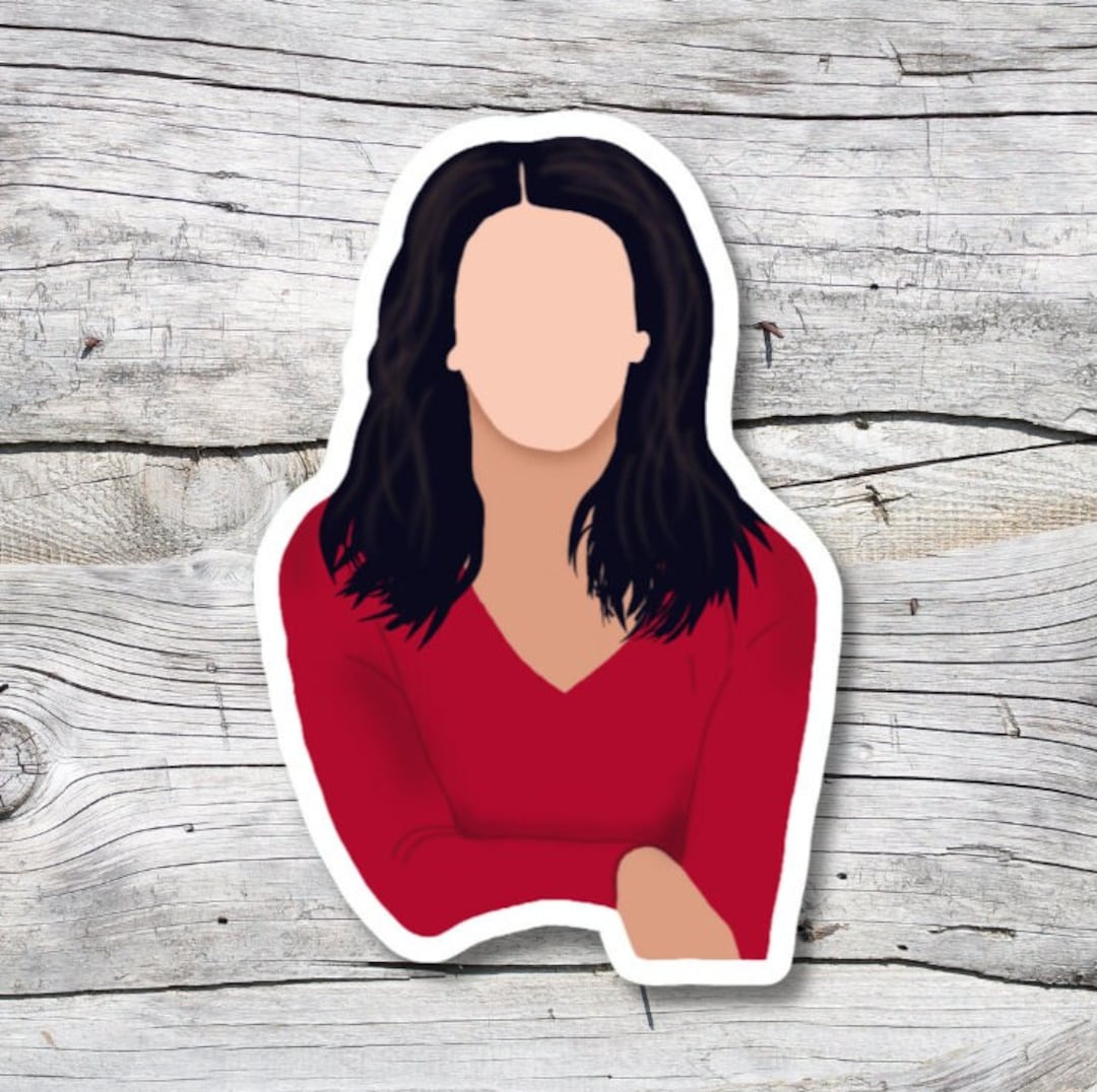 Lorelai Gilmore Gilmore Girls Fan Art Vinyl Sticker, Laminated Vinyl ...