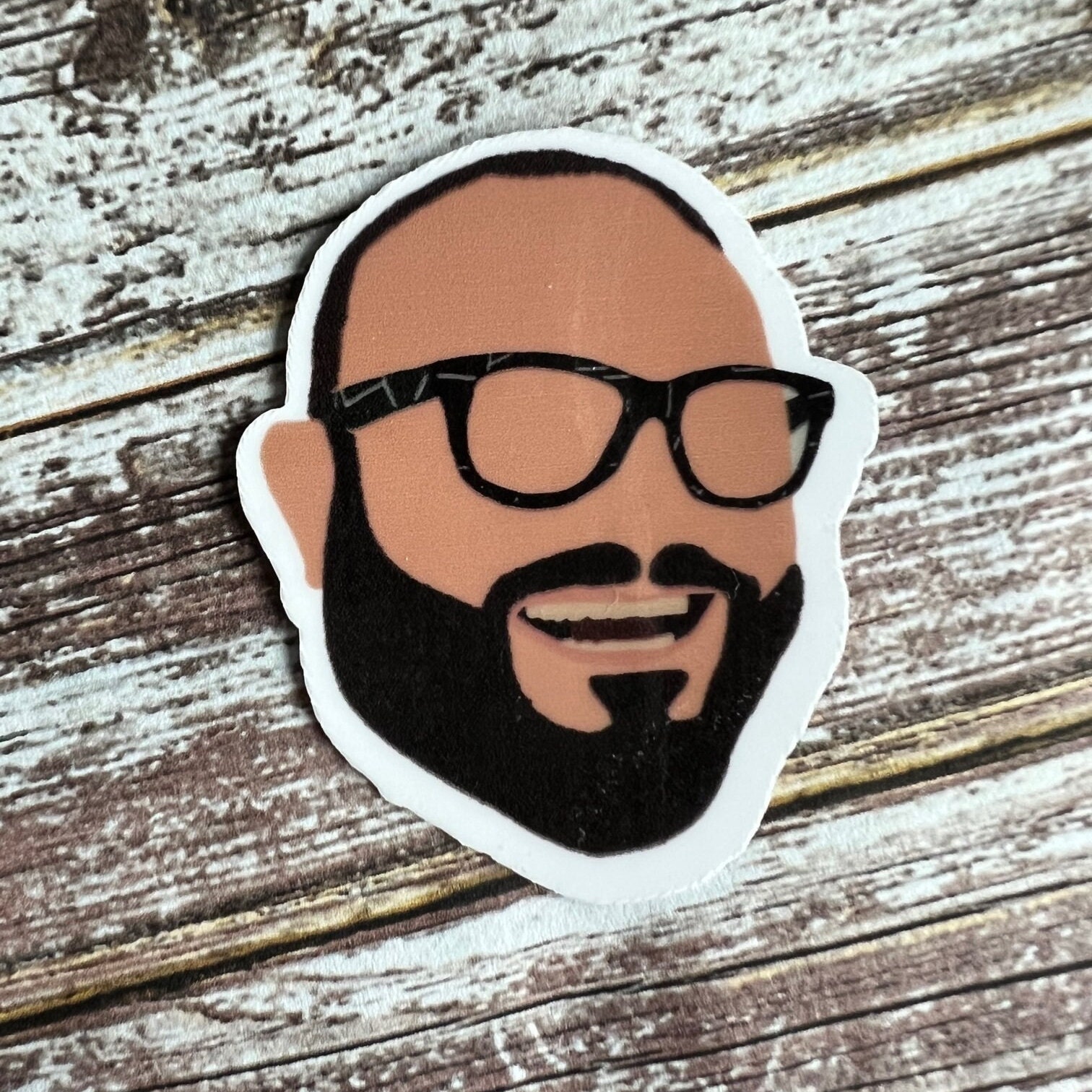 Custom Face Stickers Vinyl Sticker Laminated Sticker for - Etsy