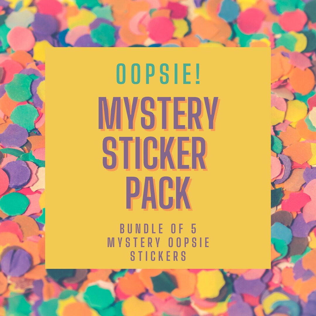 Oopsie! Sticker Pack | Die Cut Sticker | Funny Stickers - Etsy