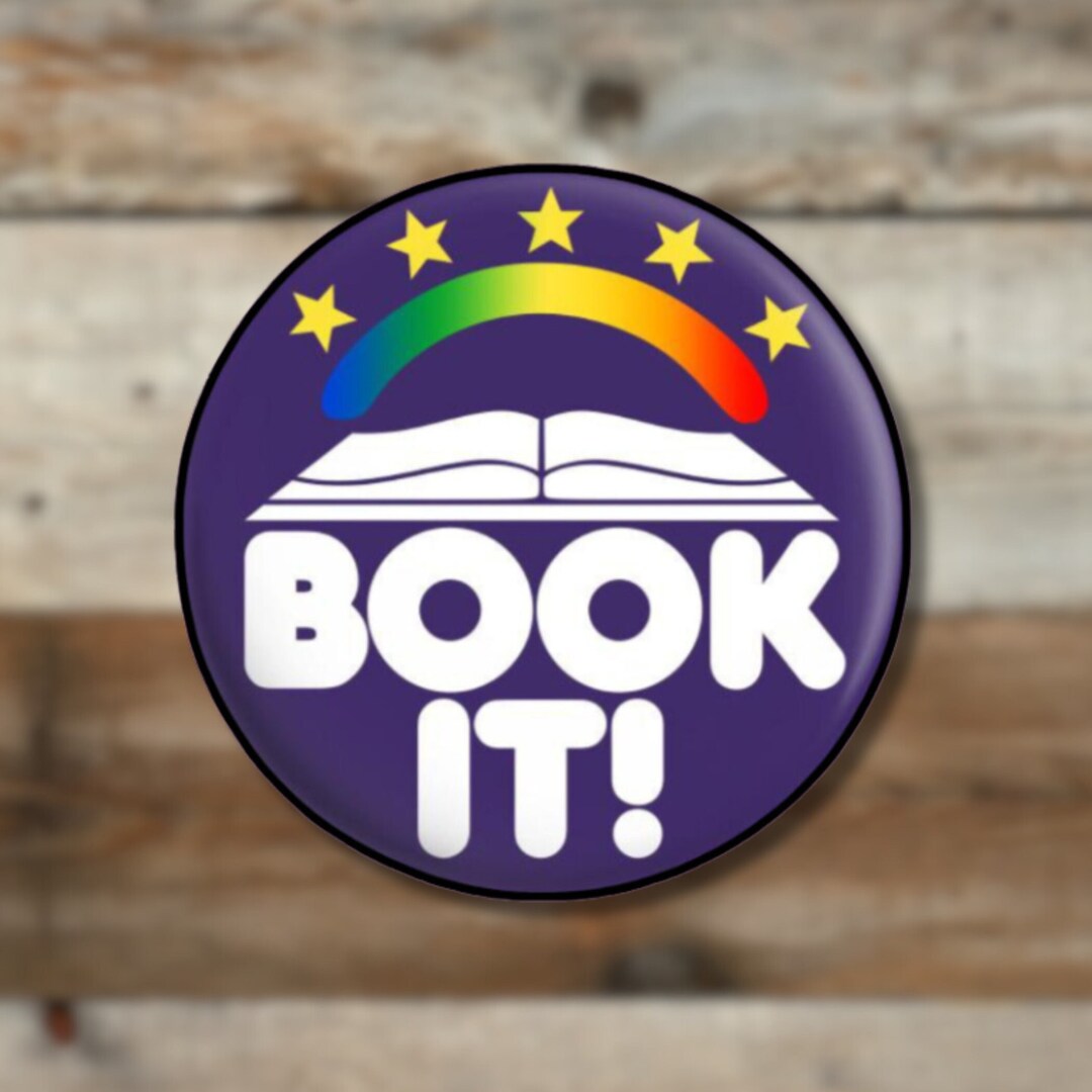 80s Book It Sticker Book It Fan Art Laminated Die Cut Sticker 80s Kids ...