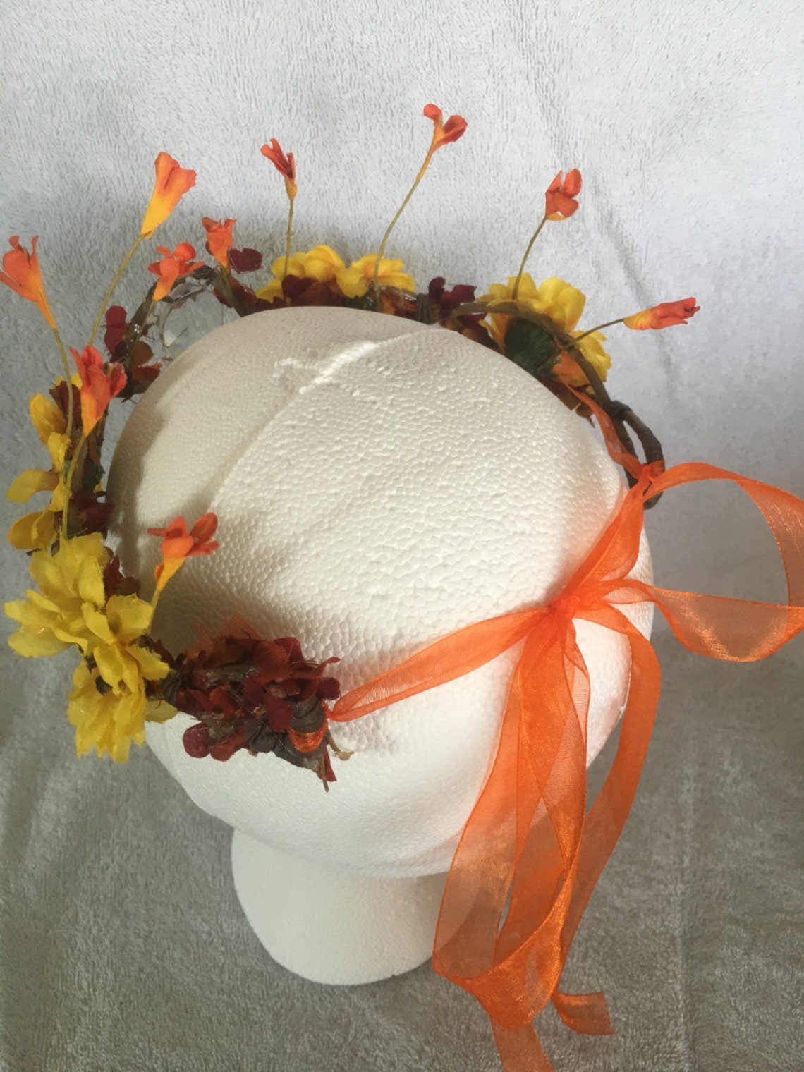 Autumn Sunflower Headpiece - Etsy