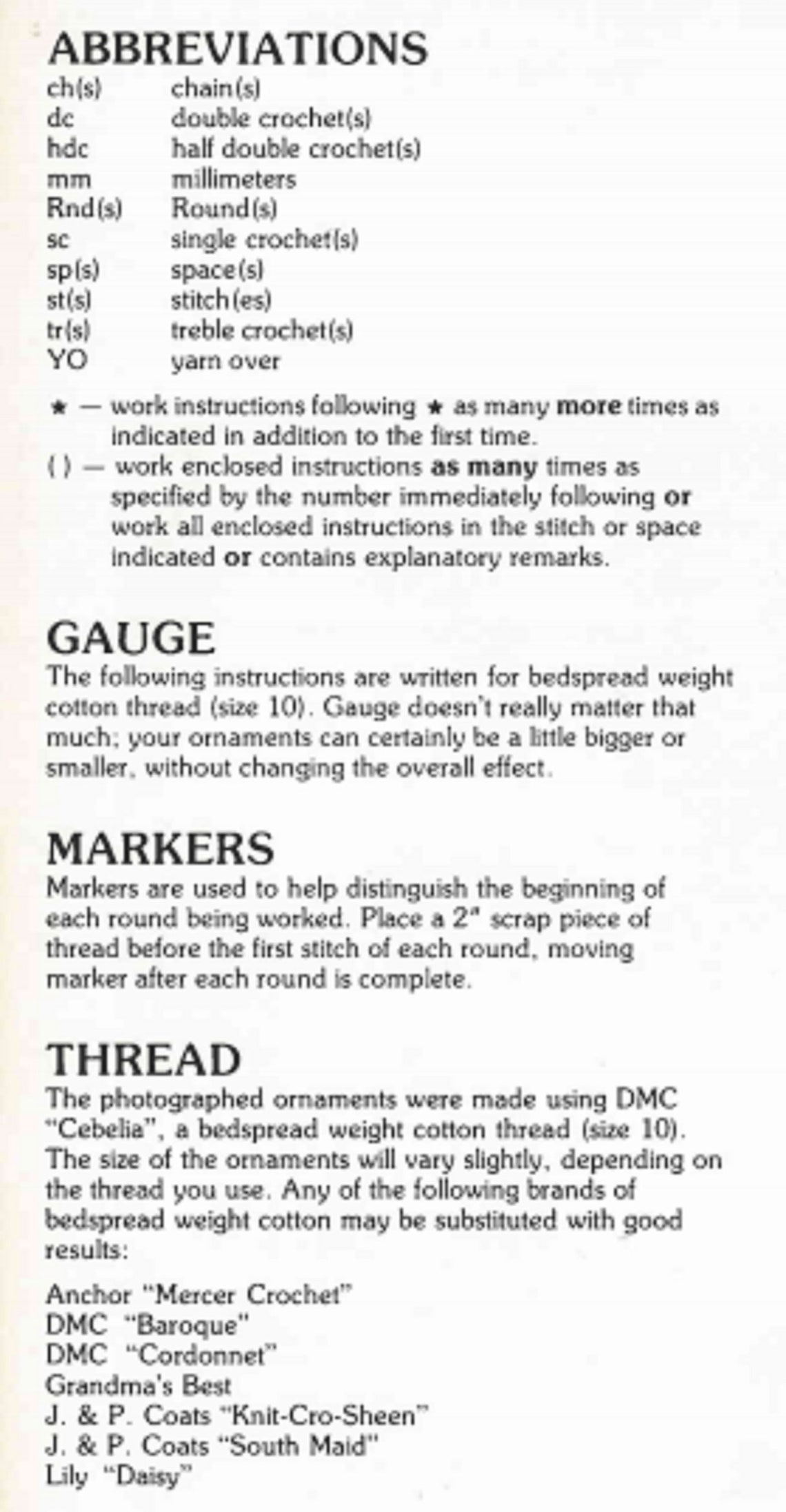 Victorian Thread Ornaments Crochet Pattern PDF Instant | Etsy