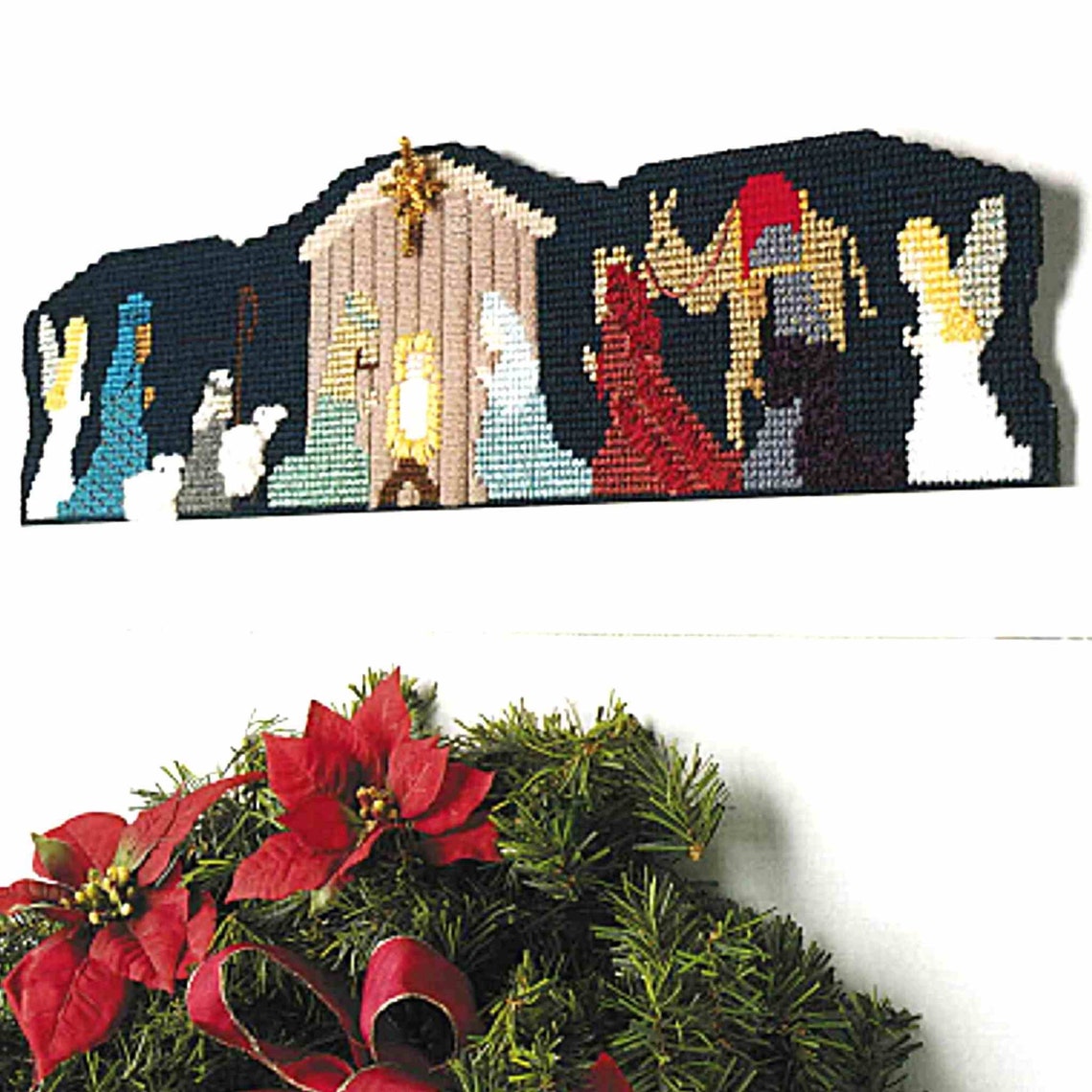 Plastic Canvas Christmas Patterns Book PDF, Easy Needlepoint Nativity ...