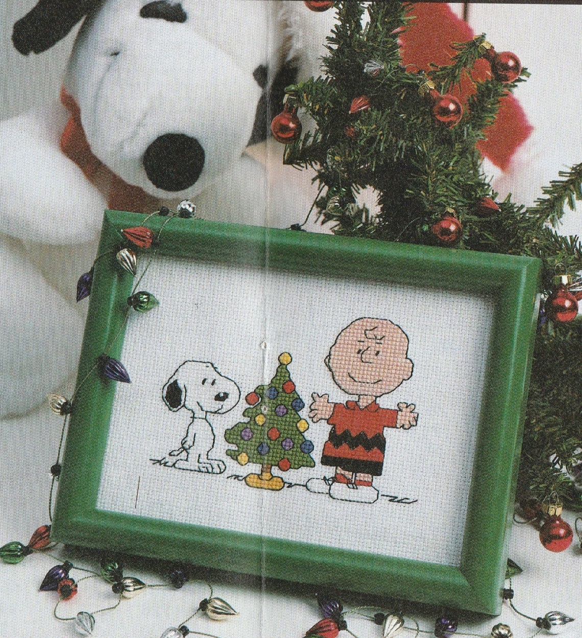 Peanuts Inspired Cross Stitch Pattern Charlie Brown Holiday - Etsy