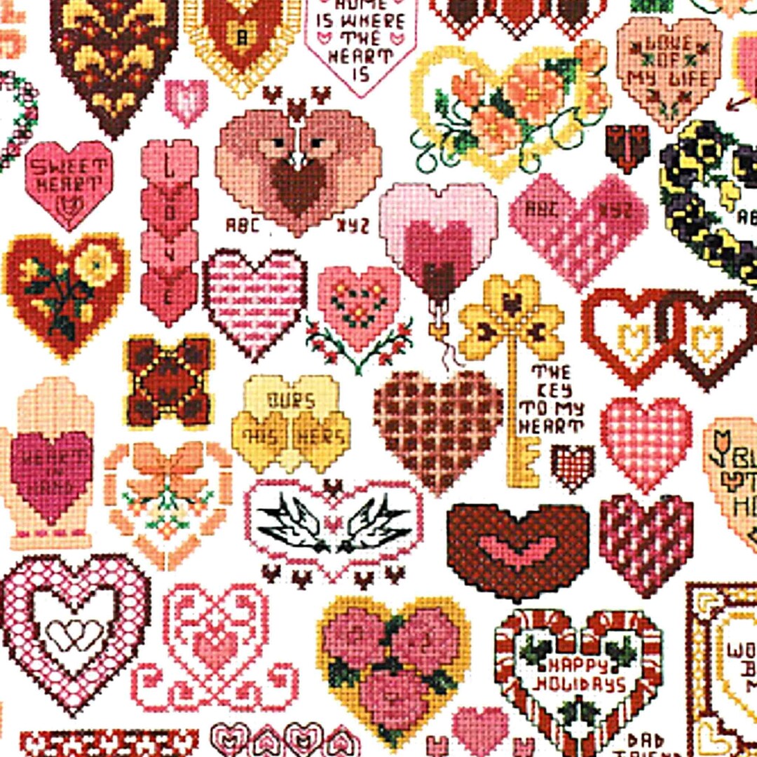 SALE Mini Cross Stitch Pattern PDF Download Vintage One - Etsy