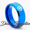 Star Wars Sith Code Design Mens Tungsten Carbide Wedding Band 10mm ...