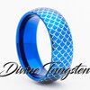 Star Wars Sith Code Design Mens Tungsten Carbide Wedding Band 10mm ...