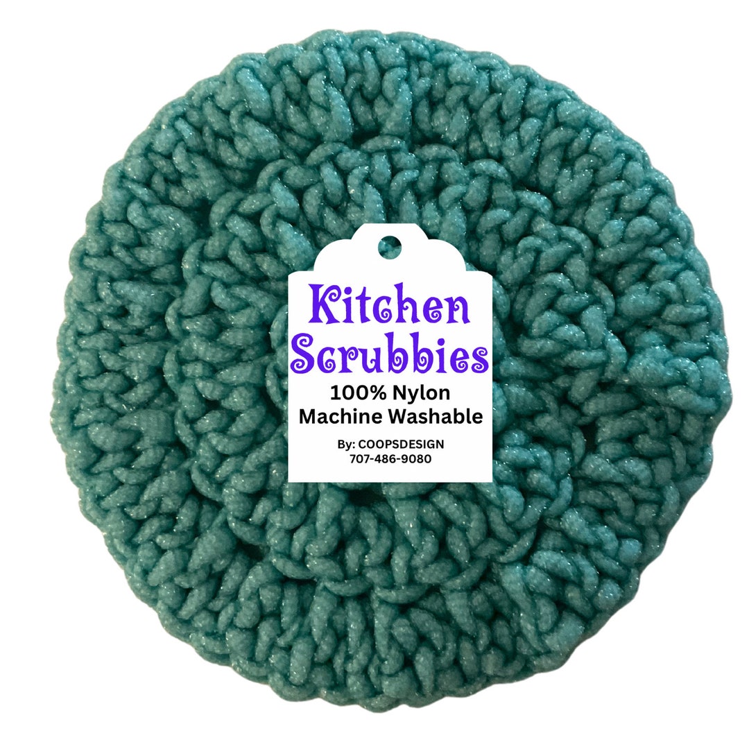 Dish Scrubby, Scrubber, Scrubbies, Cleaning Easier, Gift for Her or Him ...