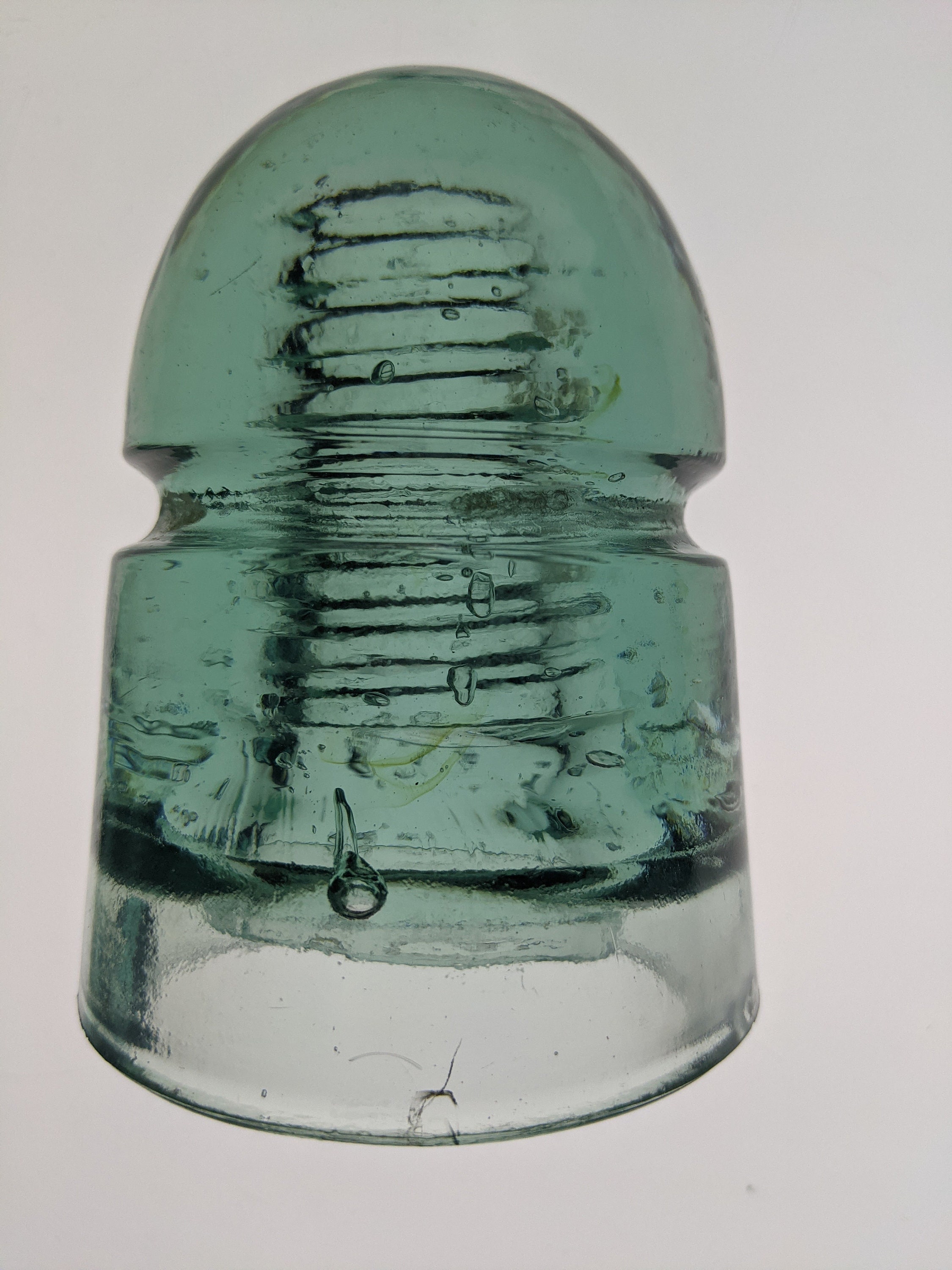 Antique Glass Insulators CD 145 B and TCR With Pour Oddities - Etsy