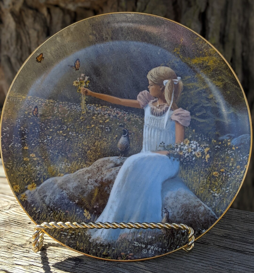Carson Mint "candice" by Don Price Collectible Plate 1st in Natures ...