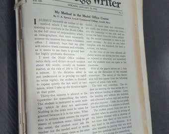 The Gregg Writer - Etsy