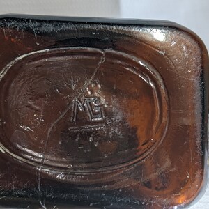 Antique Amber Hy-pro Bleach Bottle, 1930's, Maywood Glass Co. - Etsy