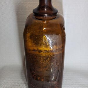 Antique Amber Hy-pro Bleach Bottle, 1930's, Maywood Glass Co. - Etsy