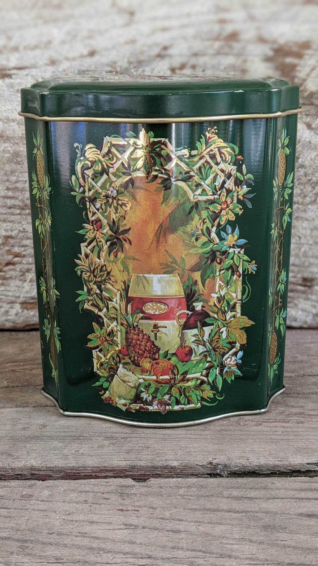 Vintage Avon Christmas 1981 Canister Made in England - Etsy