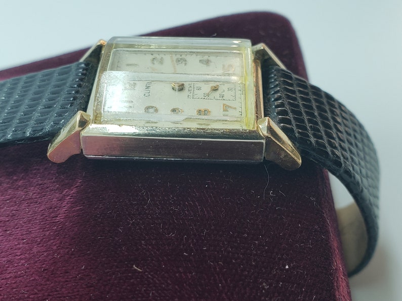 Vintage Clinton Watch Circa 1950 With Outer Box and - Etsy