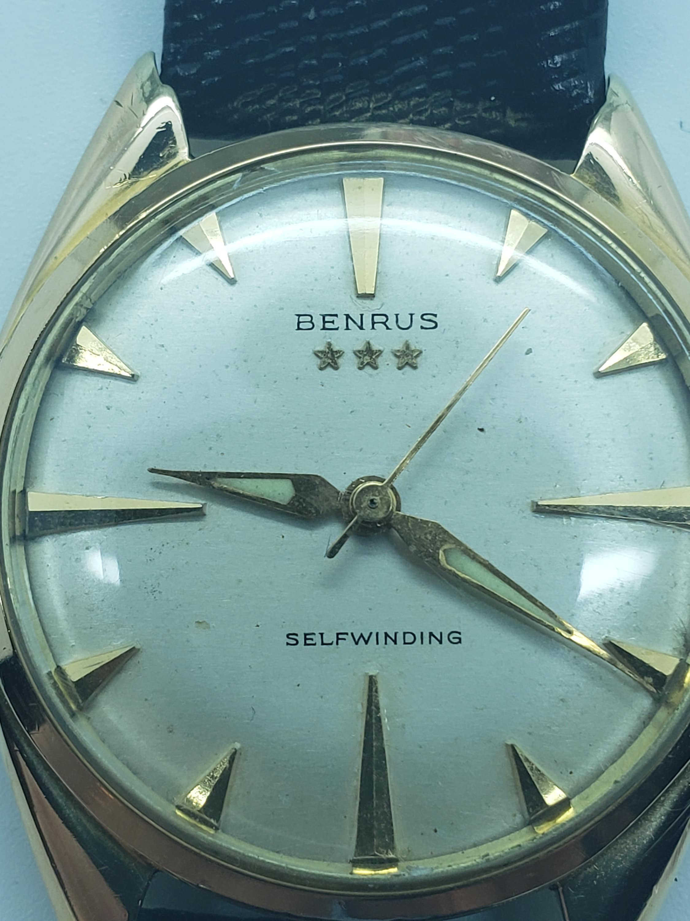 Vintage Benrus Self-Winding Waterproof Wrist Watch with Benrus | Etsy