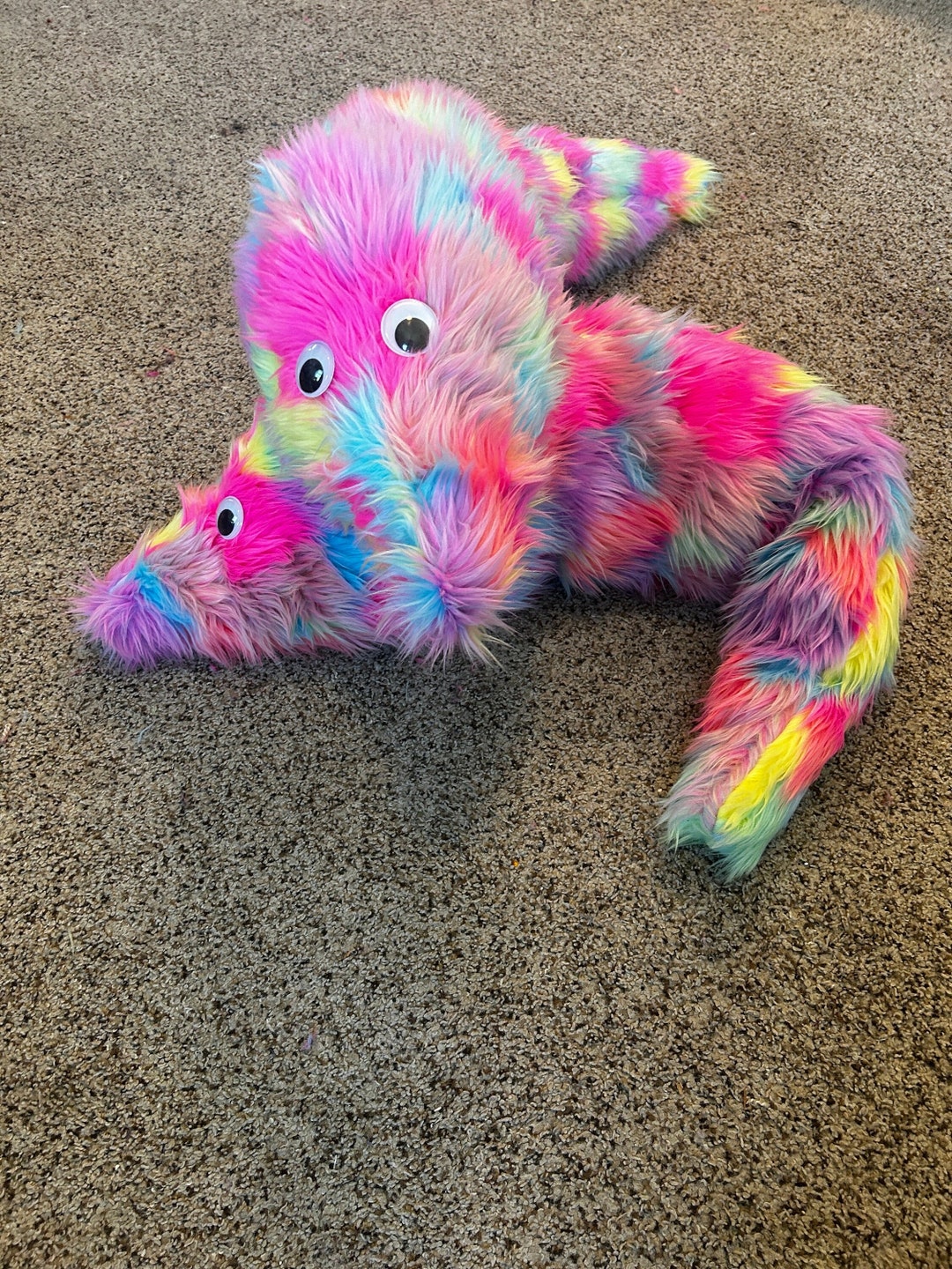 Worm off the String (giant) - Etsy