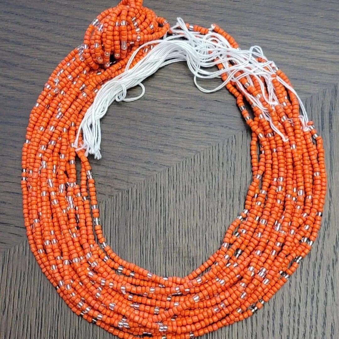 Tie on Waist Beads (set of 3) - Etsy