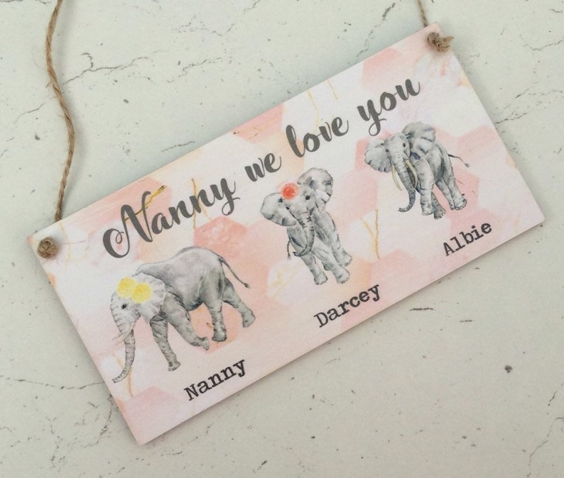 Nan Plaque Gift for Nan Nan Sign Personalised Plaques - Etsy UK
