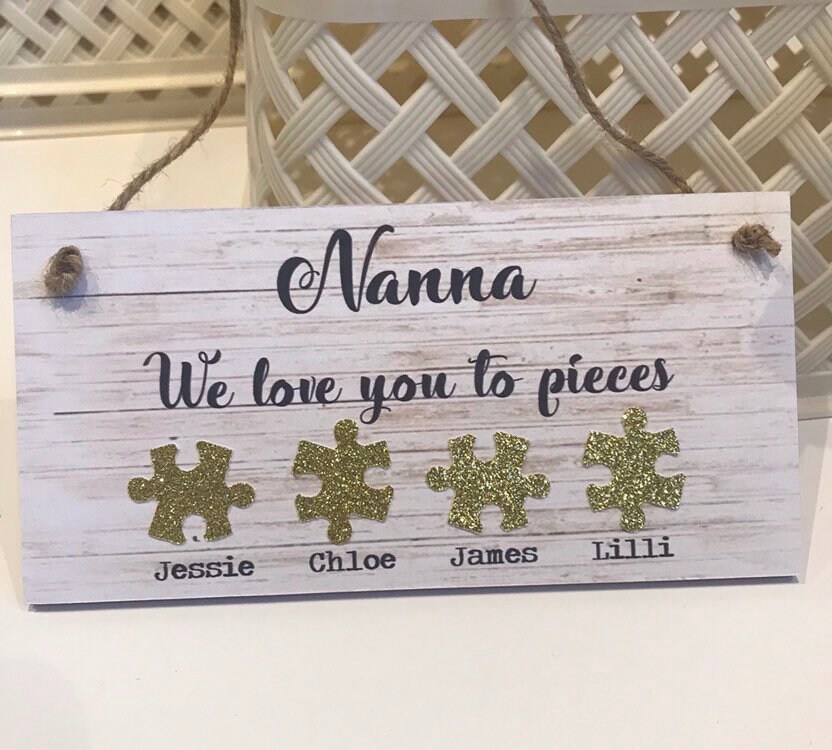 Nanna Plaque Nanna Sign Mothers Day Gifts UK Nan Plaques in - Etsy UK